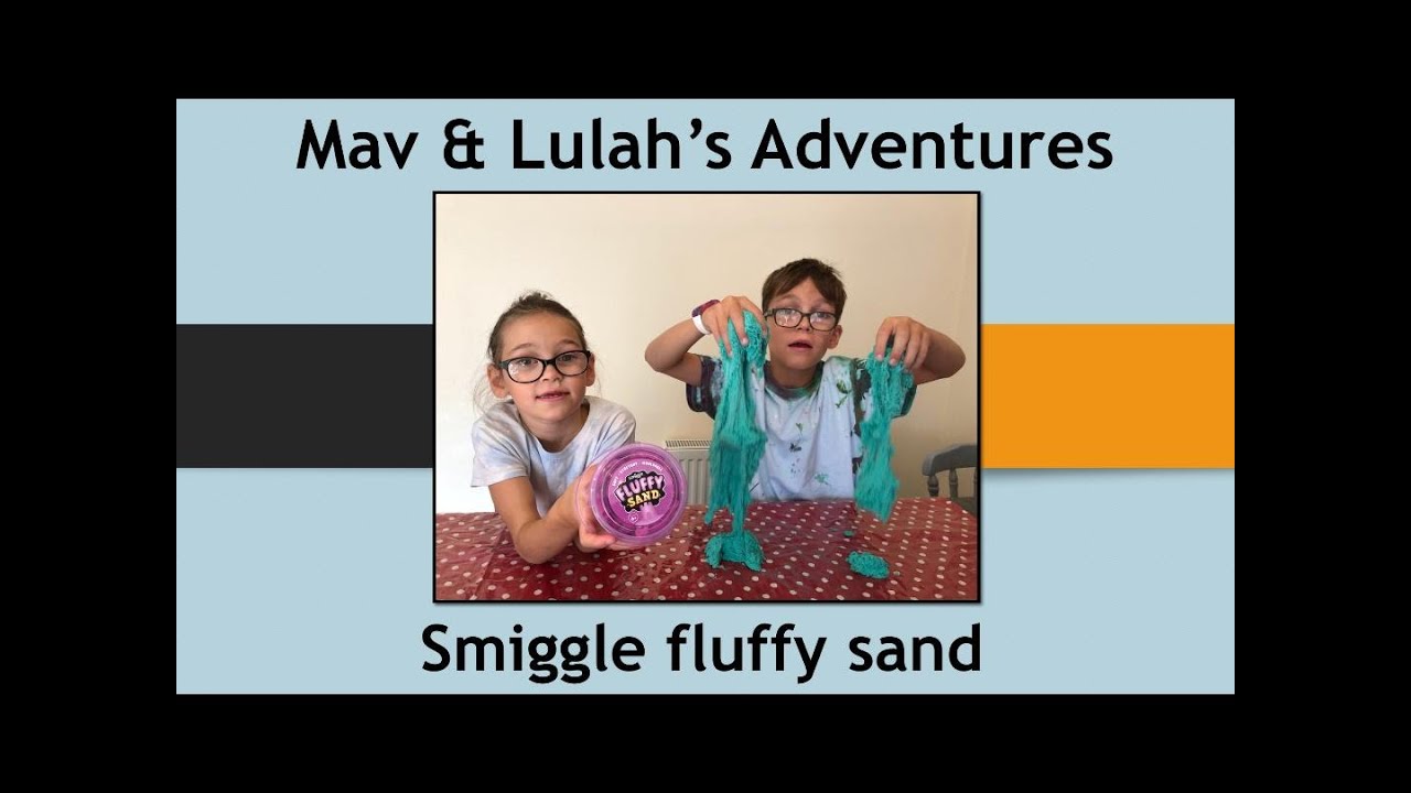 Smiggle fluffy sand - YouTube