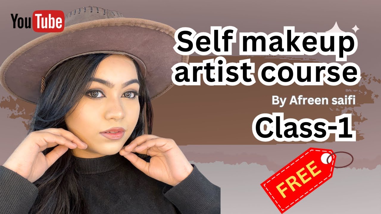 ONLINE FREE SELF MAKEUP COURSE!! - YouTube