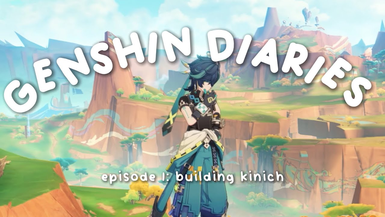 GENSHIN DIARIES- ep 1: building kinich! 🦖 || chill genshin farming ...