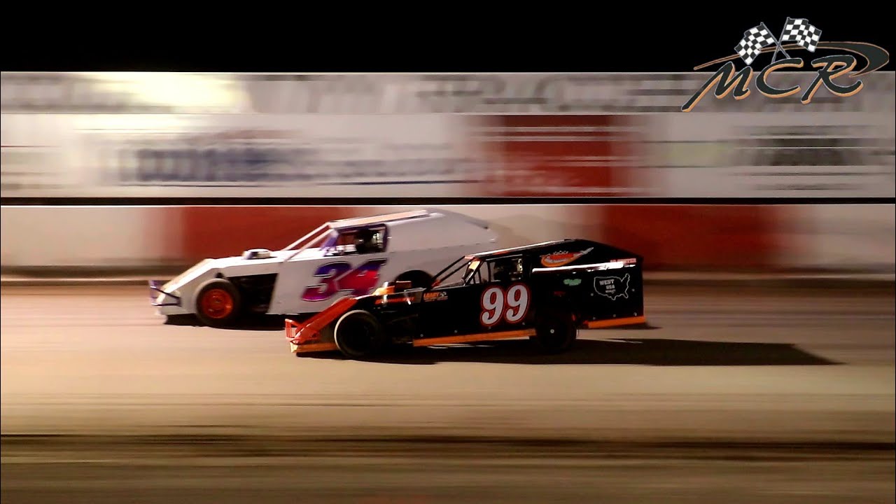 Millard County Raceway IMCA Modified Main Event 4/30/22 - YouTube