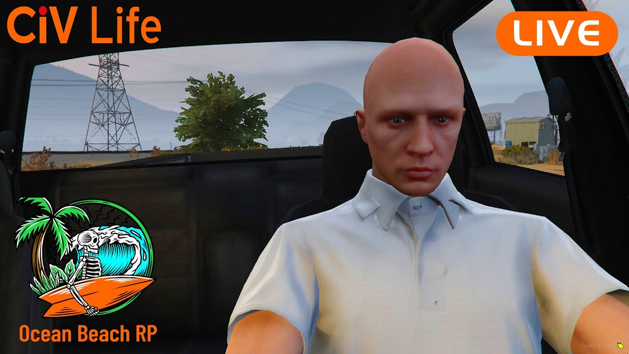 LIVE: Ocean Beach RP : AOP: Paleto Bay #Civ #rp - YouTube