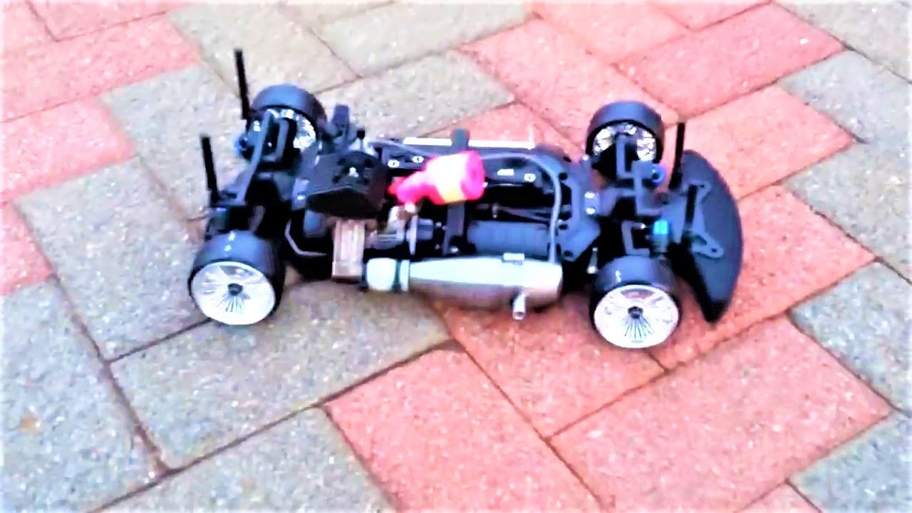 KYOSHO FAZER 2.5CC - TWO SPEED TRANSMISSION - SPARKLE DRIFTING - YouTube
