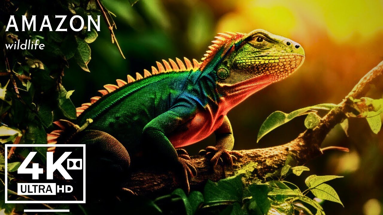Experience the Beauty and Diversity of Amazon Rainforest Animals in 4K ...