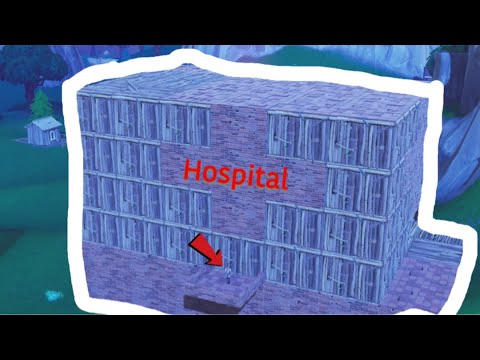 Building a hospital in fortnite *CRAZY* - YouTube