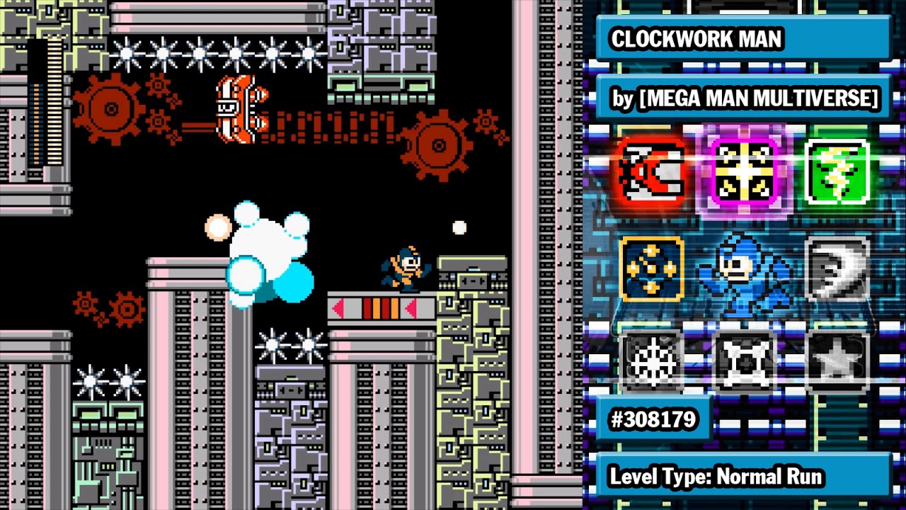 Megaman Maker: Clockwork Man - Big Ben Clocktower (ID: 308179) - YouTube