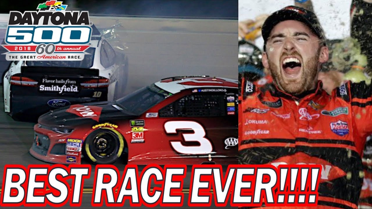 AUSTIN DILLON WINS GREATEST DAYTONA 500 IN HISTORY - YouTube