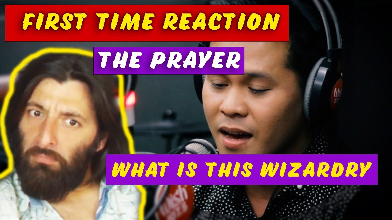 Marcelito Pomoy Sings "The Prayer" first time reaction. wow! - YouTube