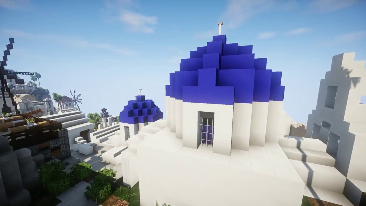[Minecraft Cinematic] Gargara - A Santorini Build - YouTube