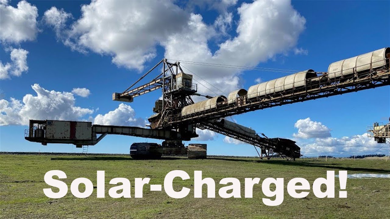 Aggregate production powered by the sun - YouTube