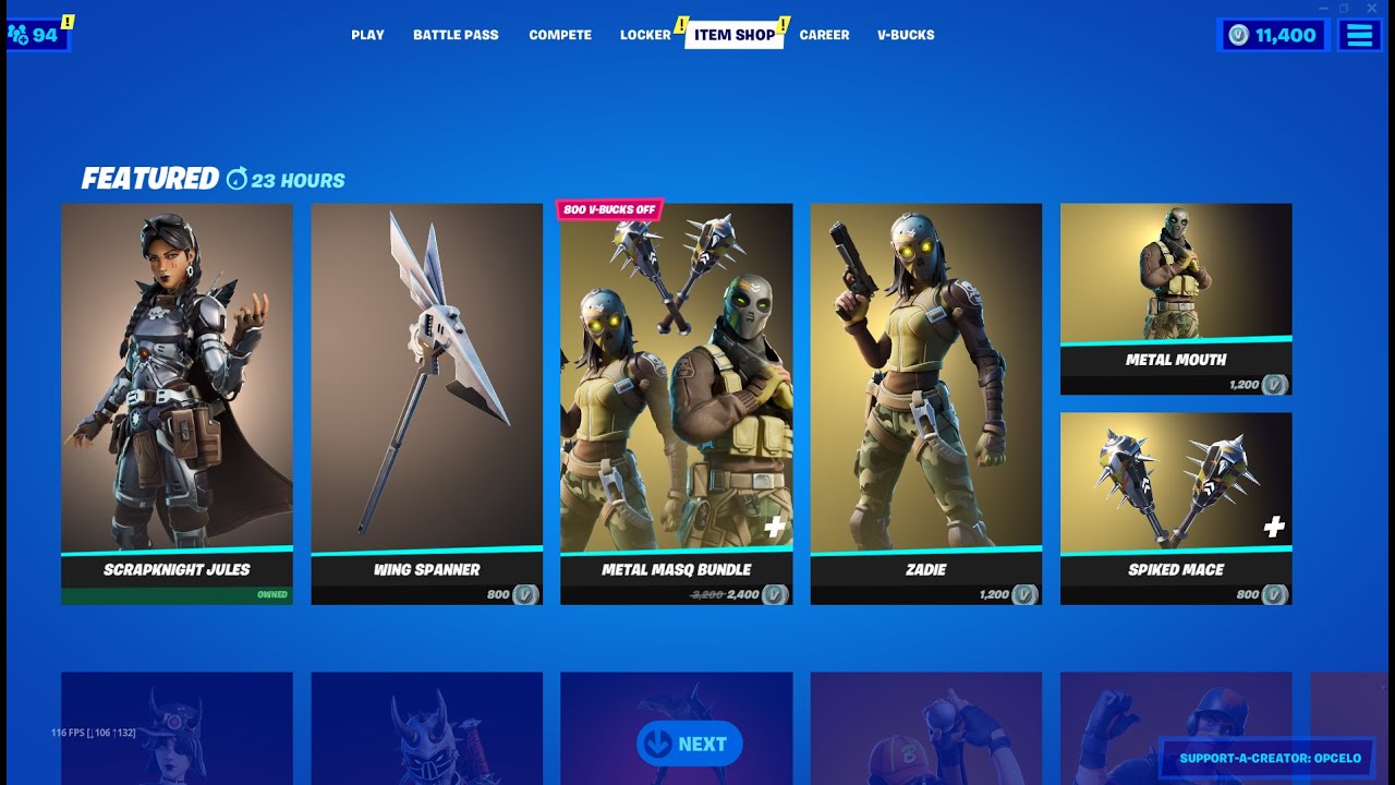 *NEW* SCRAPKNIGHT JULES ! ITEM SHOP (1st May Fortnite Item Shop) - YouTube
