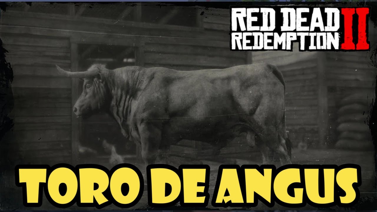 Donde encontrar el TORO DE ANGUS en Red Dead Redemption 2 ️ - YouTube