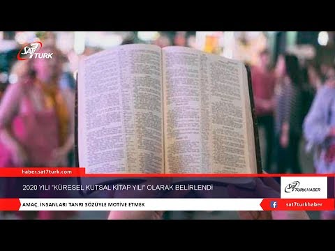 2020 Yılı ”Küresel Kutsal Kitap Yılı” Olarak Belirlendi | 27.09.2019