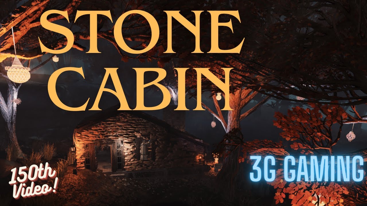 Fallout 76 C.A.M.P. Showcase: Stone Cabin - YouTube