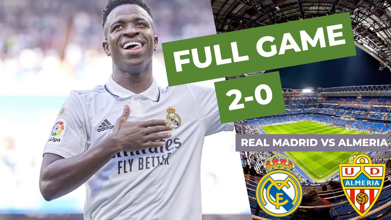 Real Madrid vs Almeria ⚽ 🔥21 January 2024 🔥 - YouTube