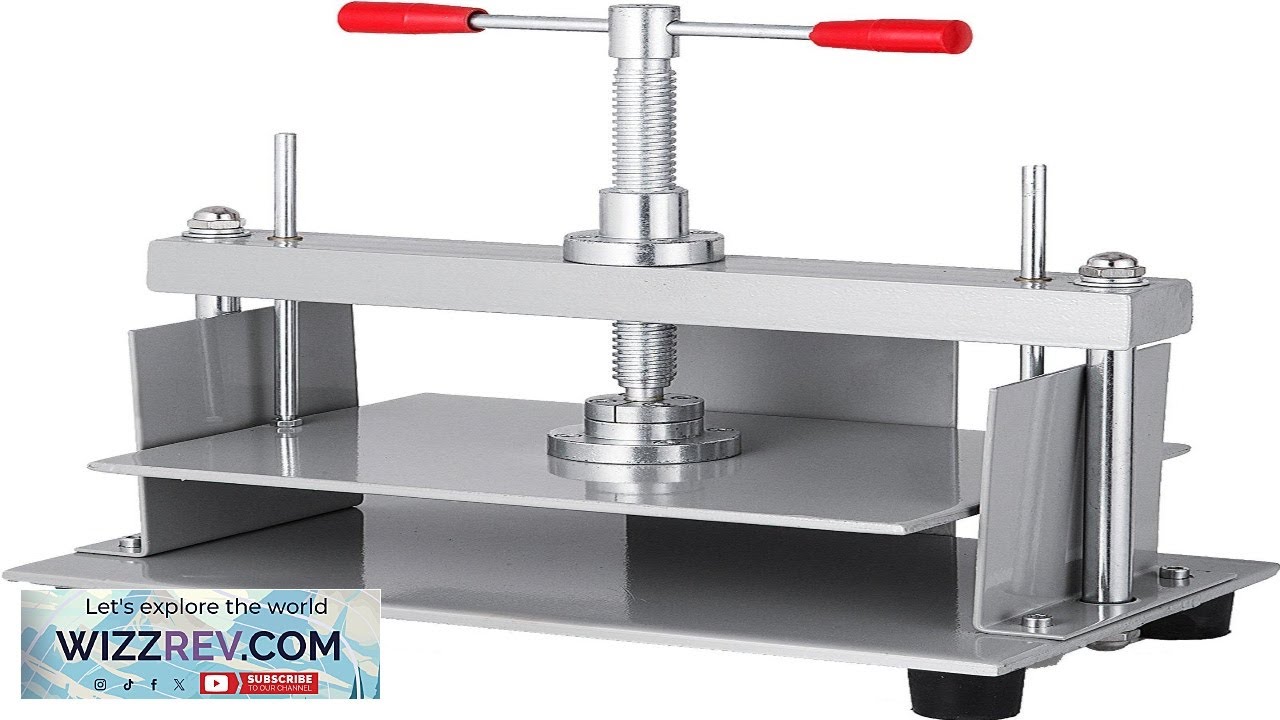 VEVOR Manual Paper Press Machine 12x8.6 inch for A4 Sized Papers ...