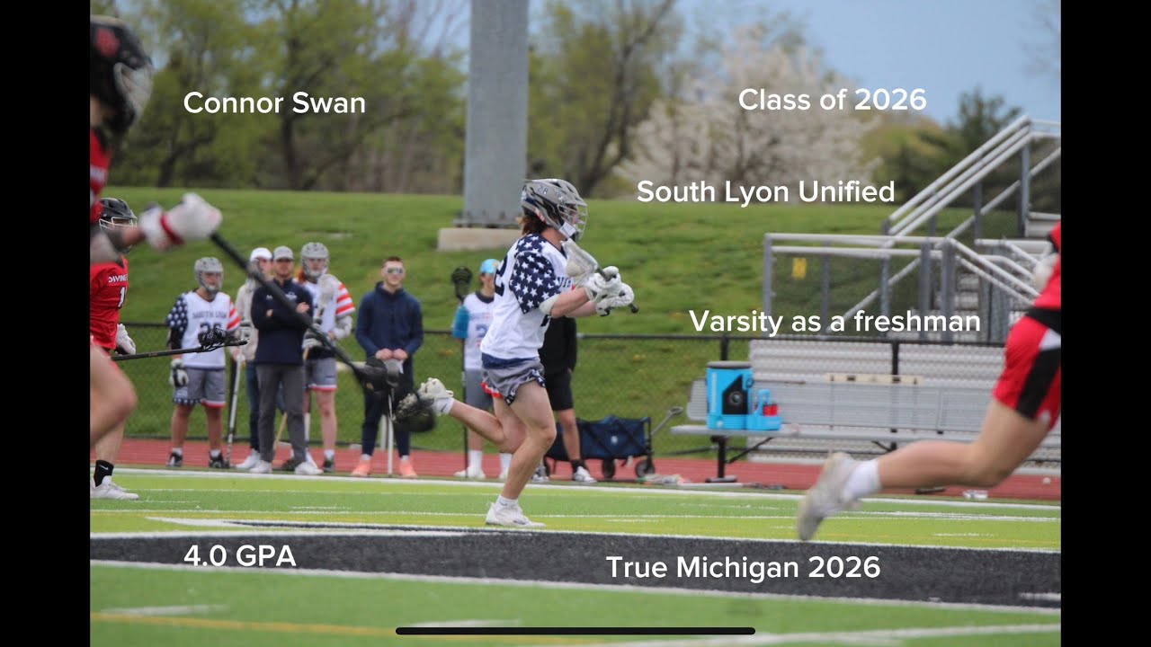 Connor Swan Class of 2026 Spring Highlights - YouTube