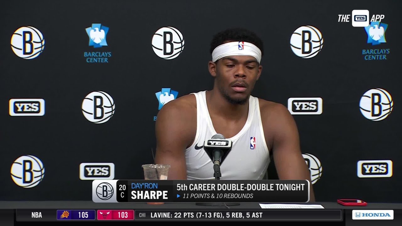 Day'Ron Sharpe records double-double in win - YouTube