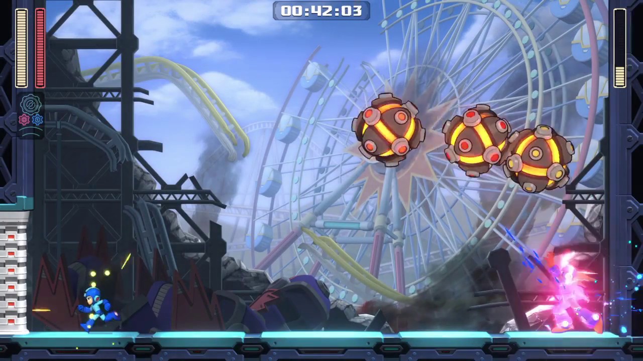 Mega Man 11 - Blast Man Buster only, No Damage , No items, No gear ...