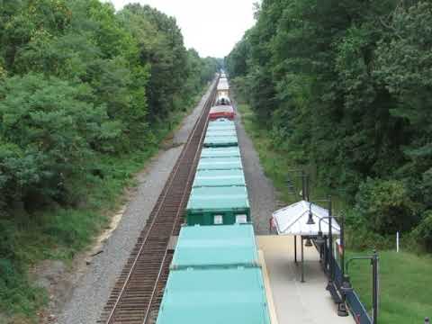 CSX 3331 Southbound at Rippon VRE - YouTube