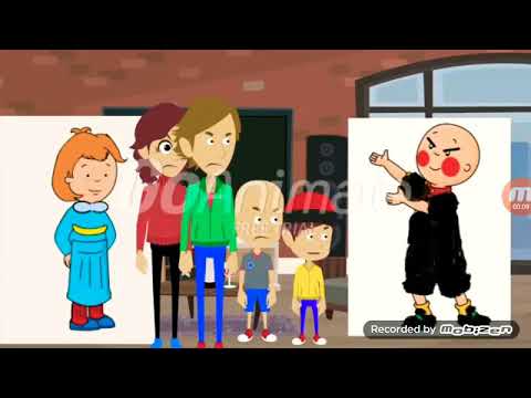 Evil Caillou Gets Grounded for Nothing - YouTube