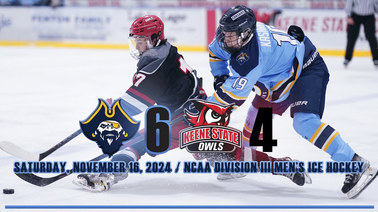 Keene State Men's Ice Hockey Highlights vs. UMass-Dartmouth 11/16/2024 ...