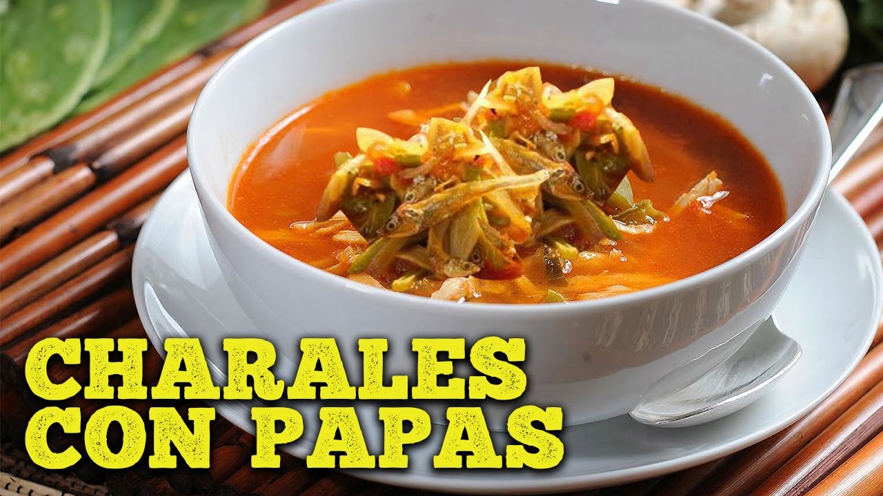 Así se preparan los mejores CHARALES con PAPAS desde el rancho - YouTube