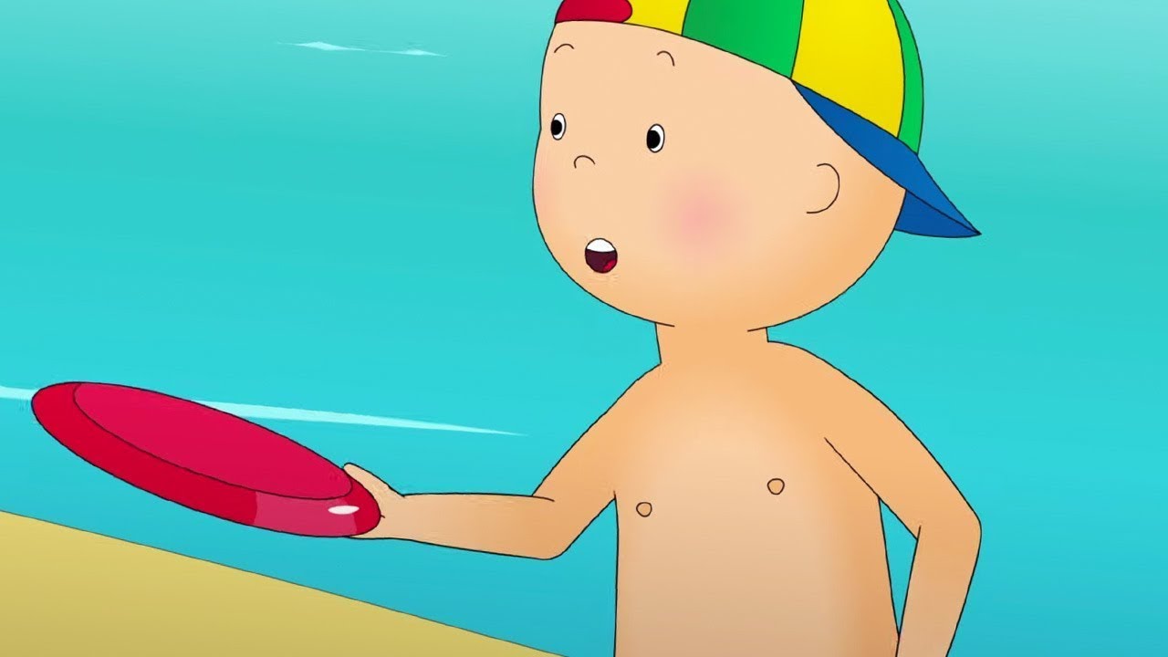 Beach Day | Caillou | Cartoons for Kids | WildBrain Kids - YouTube