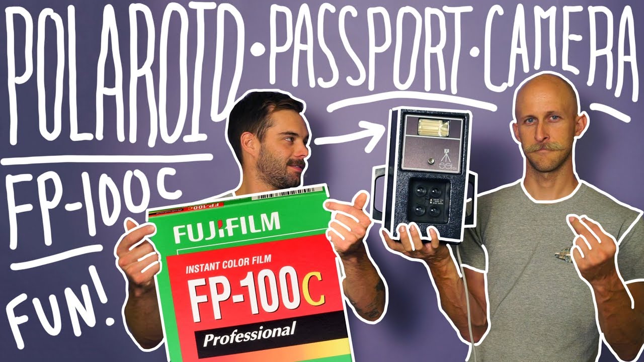 FP-100c Polaroid Passport Camera at Ventura Coast Brewing Co - YouTube