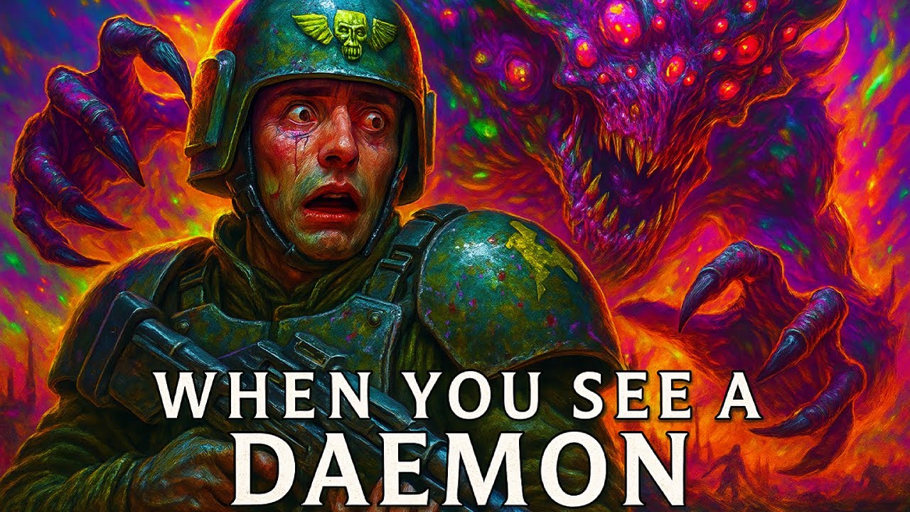 Why Every Human Who Encounters a Daemon Is Already Dead In WH40K - YouTube