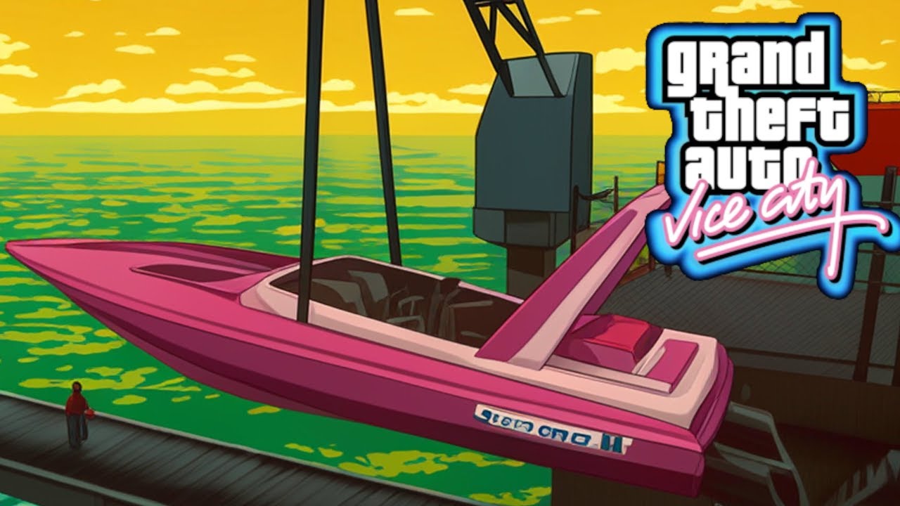The Fastest Boat! #15 GTA VICE CITY Definitive Edition - YouTube
