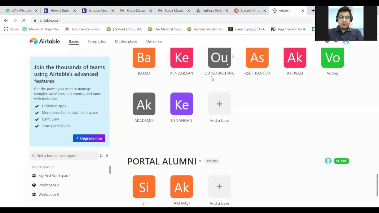 Delete Data Dengan Kodular dan Database Airtable - YouTube