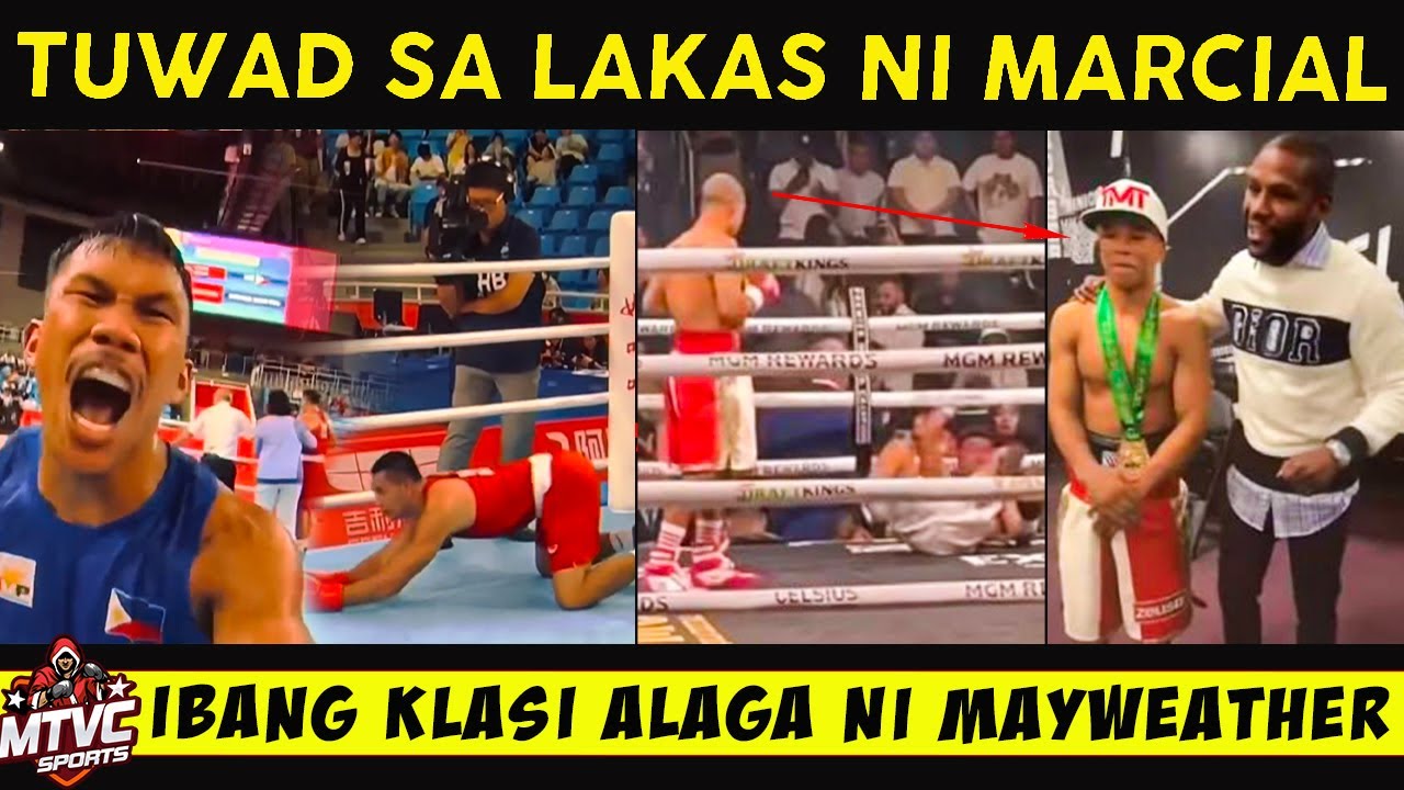 Grabe! TUWAD sa Lakas ni Marcial | Alaga ni Floyd Ibang Klasi ang ...