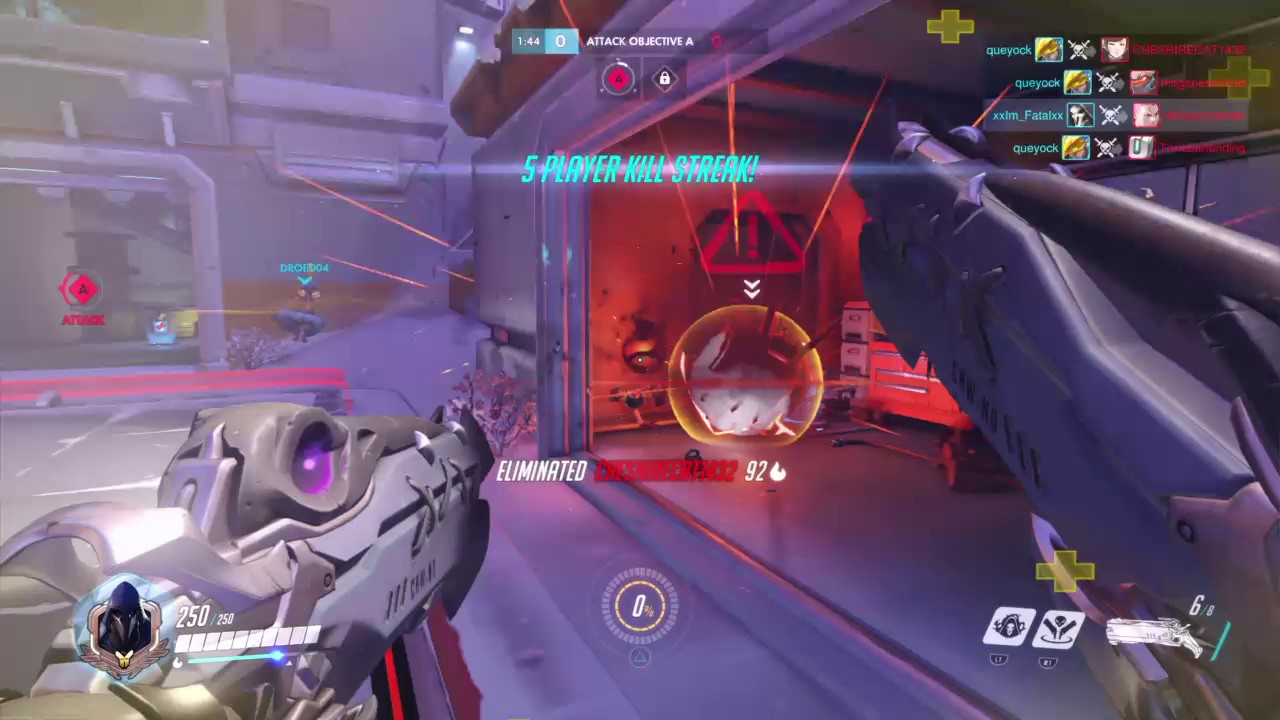 Overwatch: Reaper Quad Feed - YouTube