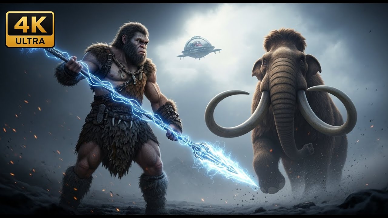How a Prehistoric Human Hunted a Mammoth with an ALIEN God-Weapon - YouTube