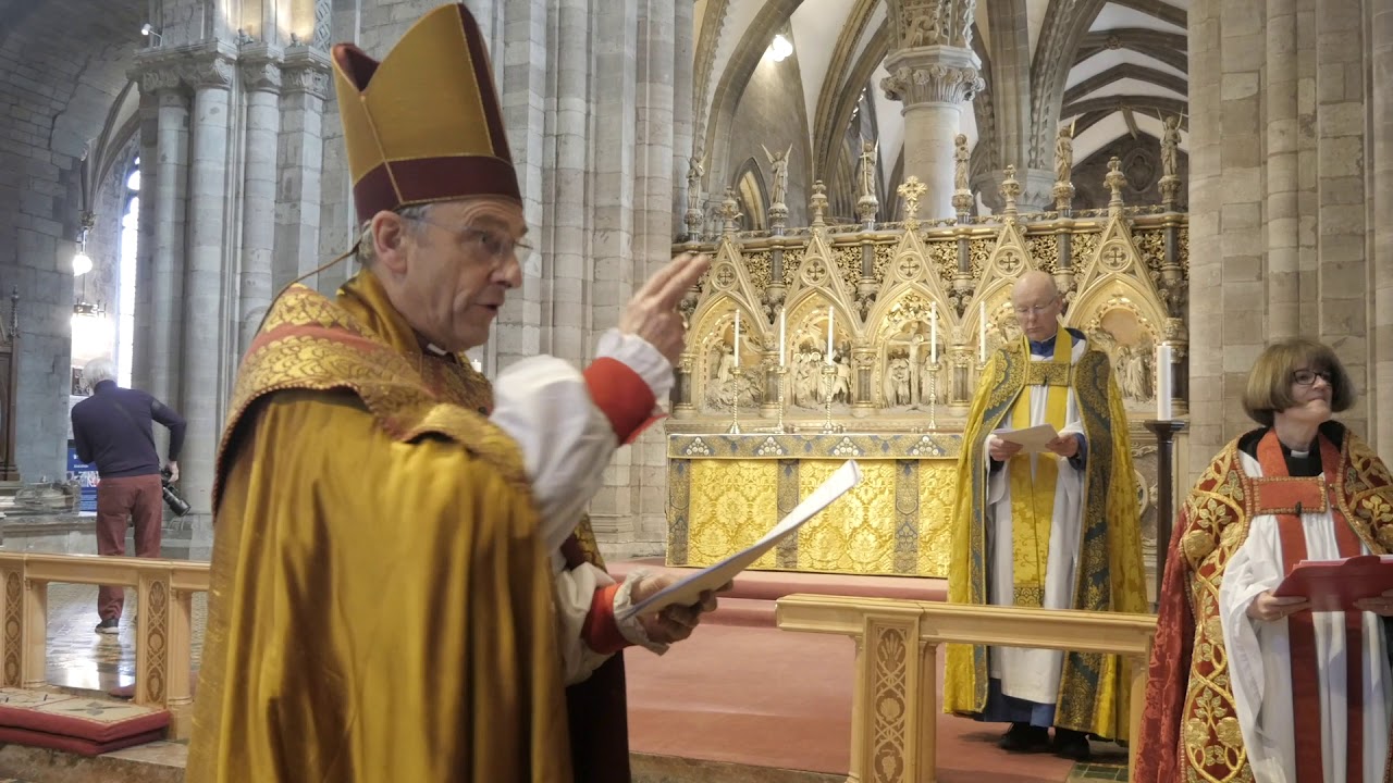 Enthronement of Bishop Richard Jackson - YouTube