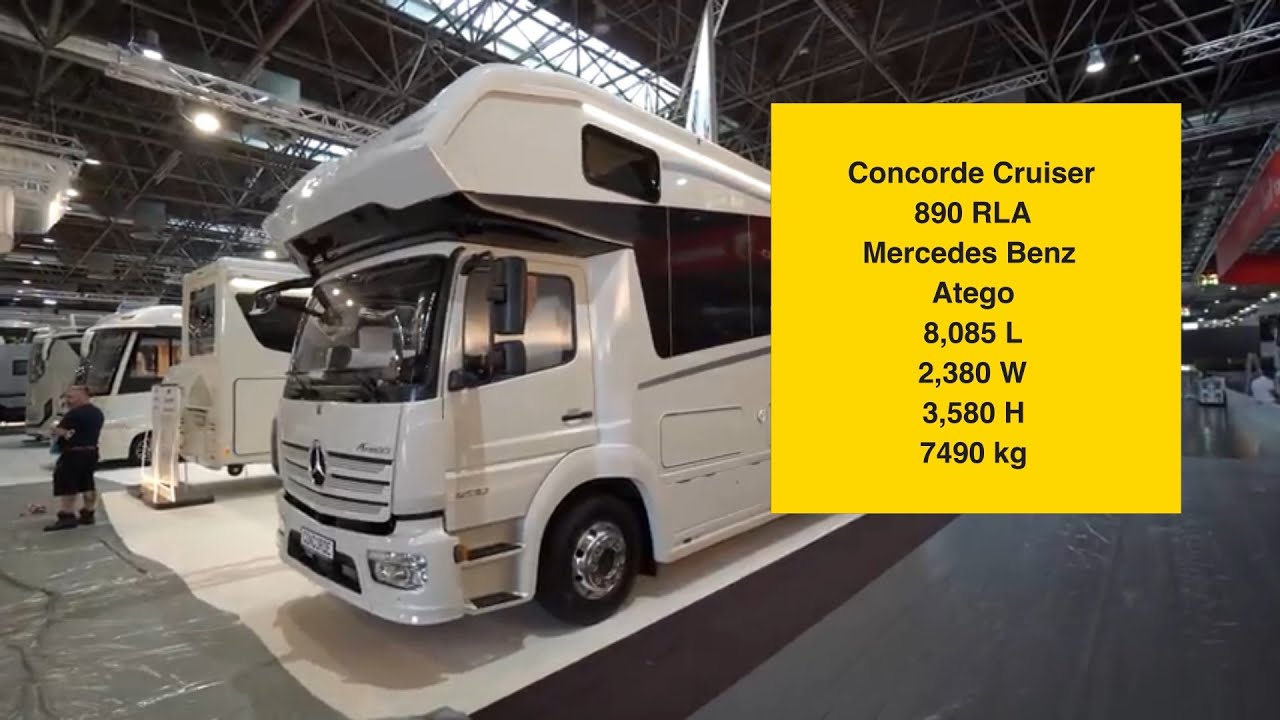 Husbilresor, Husbil, Husbilsliv Concorde Cruiser 890 RLA Mercedes Benz ...