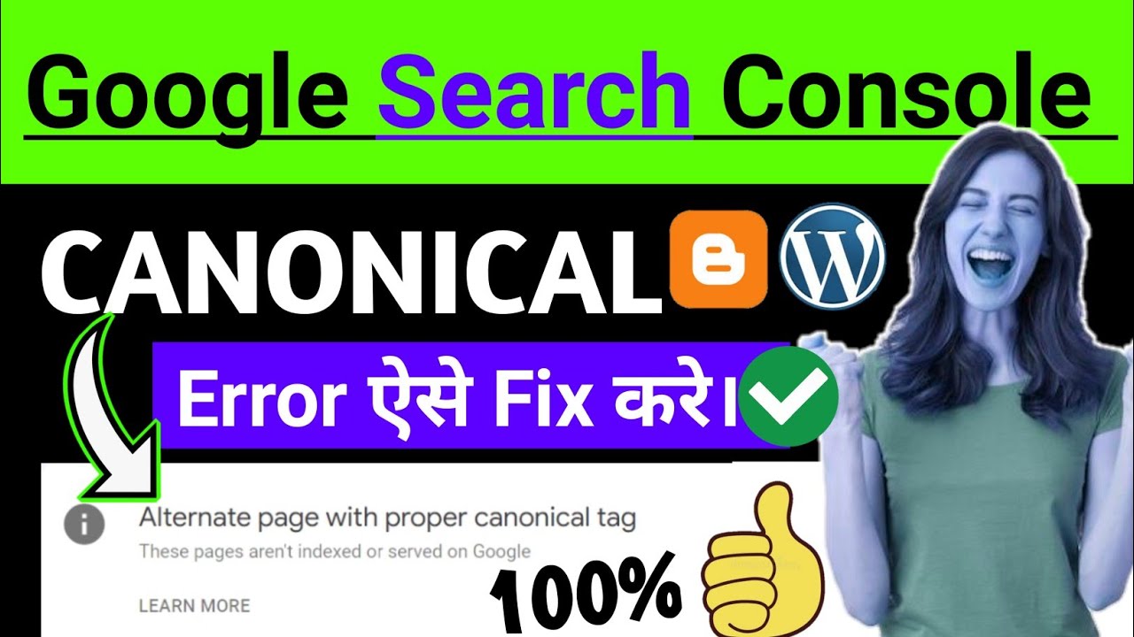 How to fix Alternate Page with Proper Canonical Tag | Alternate page ...