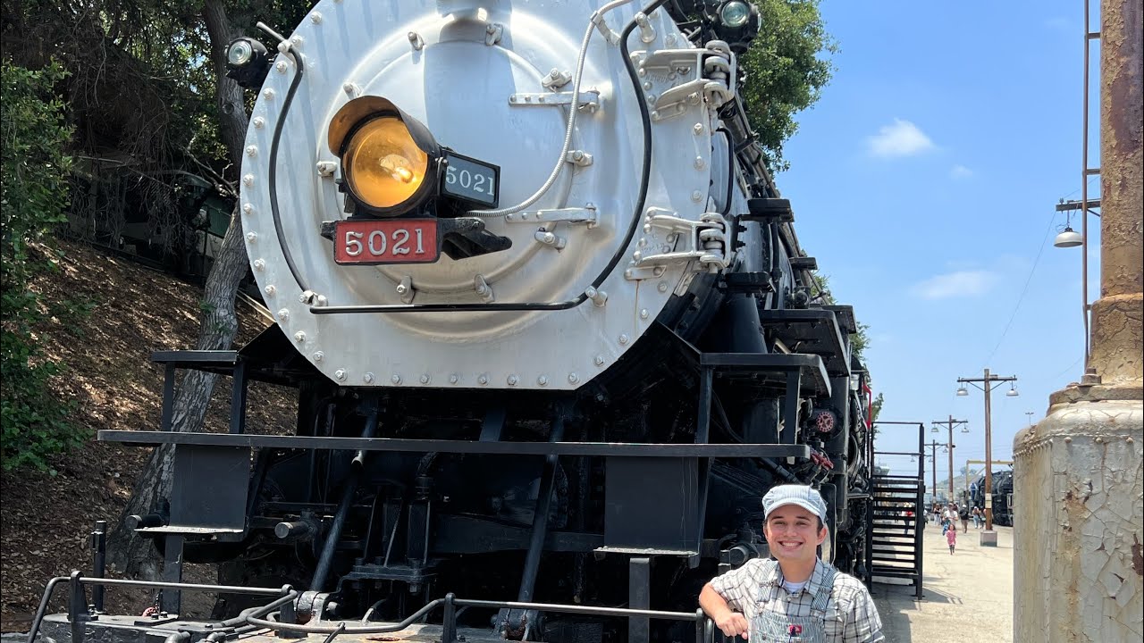 LA County Fair Vlog #4 at the Rail Giants Museum and the Fairplex ...