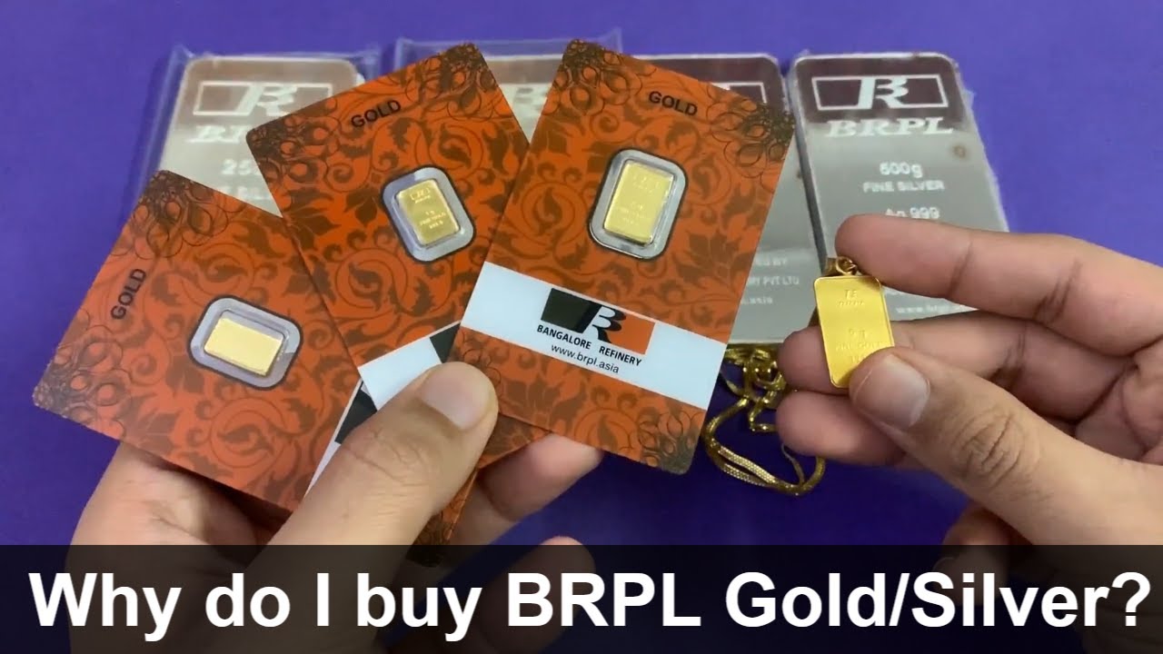 (हिन्दी) Why Buy Bangalore Refinery Gold & Silver? BRPL Coins & Bars ...