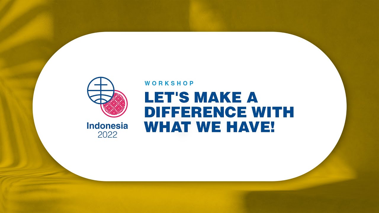 Let's make a difference with what we have! - YouTube