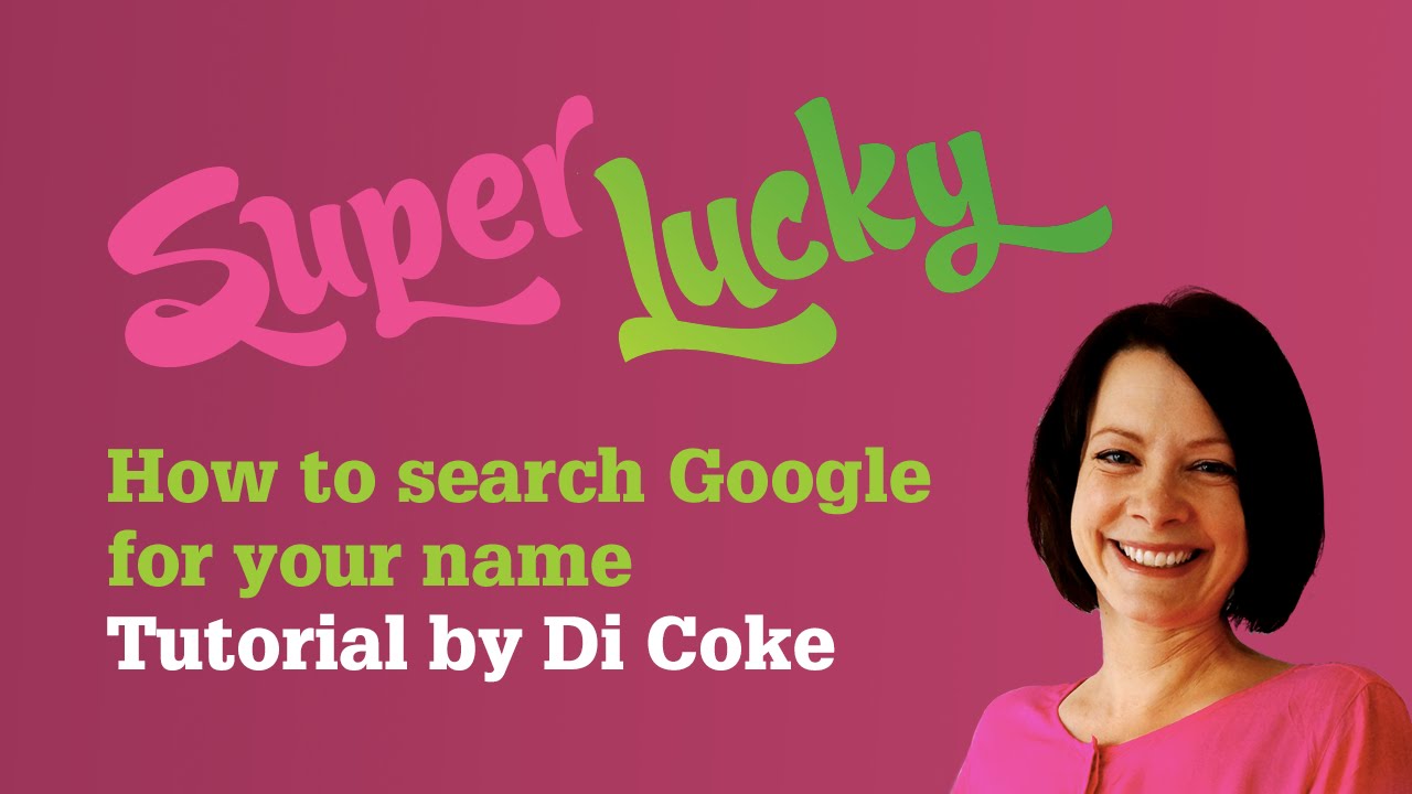 How to search Google for your name - YouTube