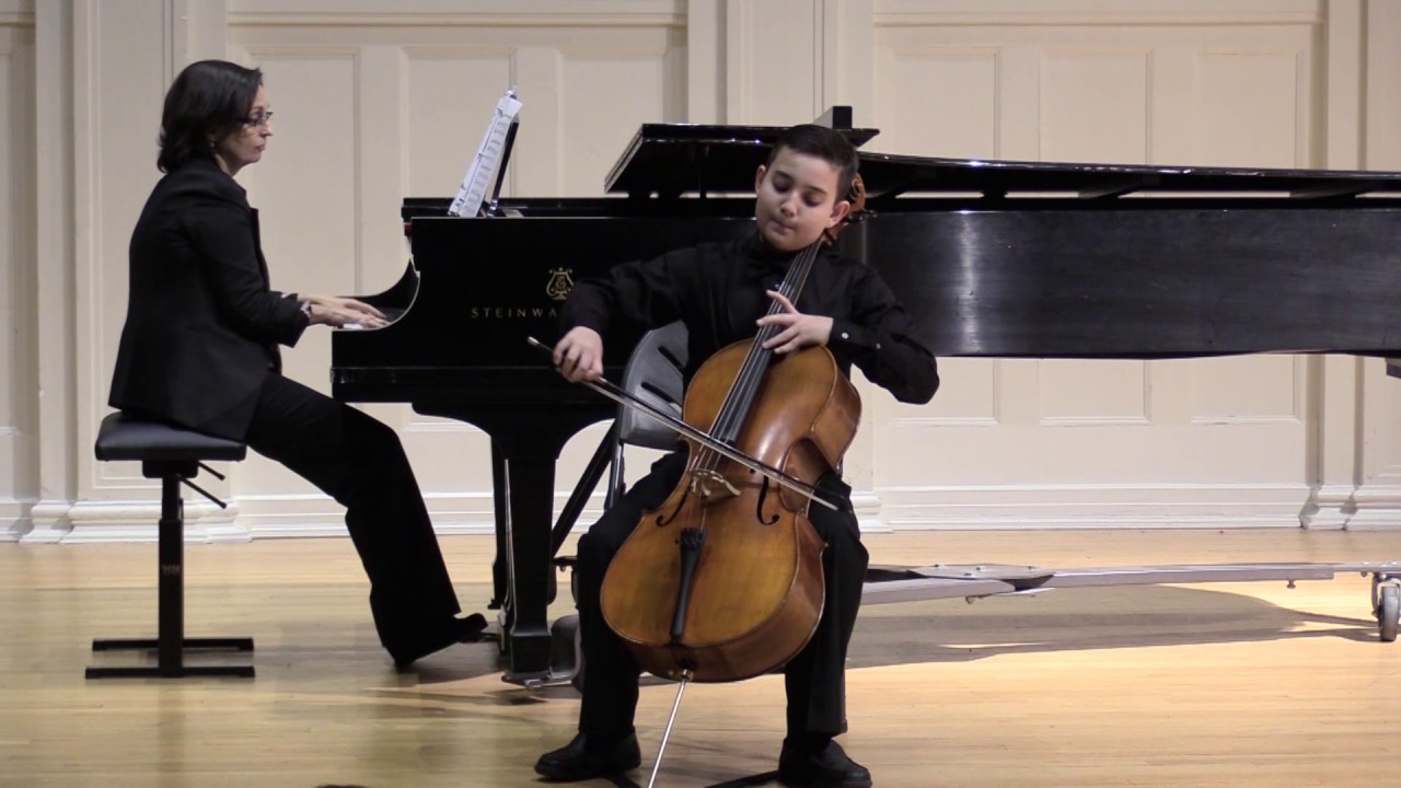 W.H. Squire Tarantella for cello and piano Op. 23 - YouTube