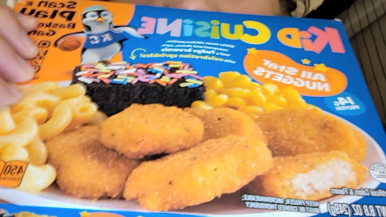 Kid Cuisine all star nuggets review! - YouTube