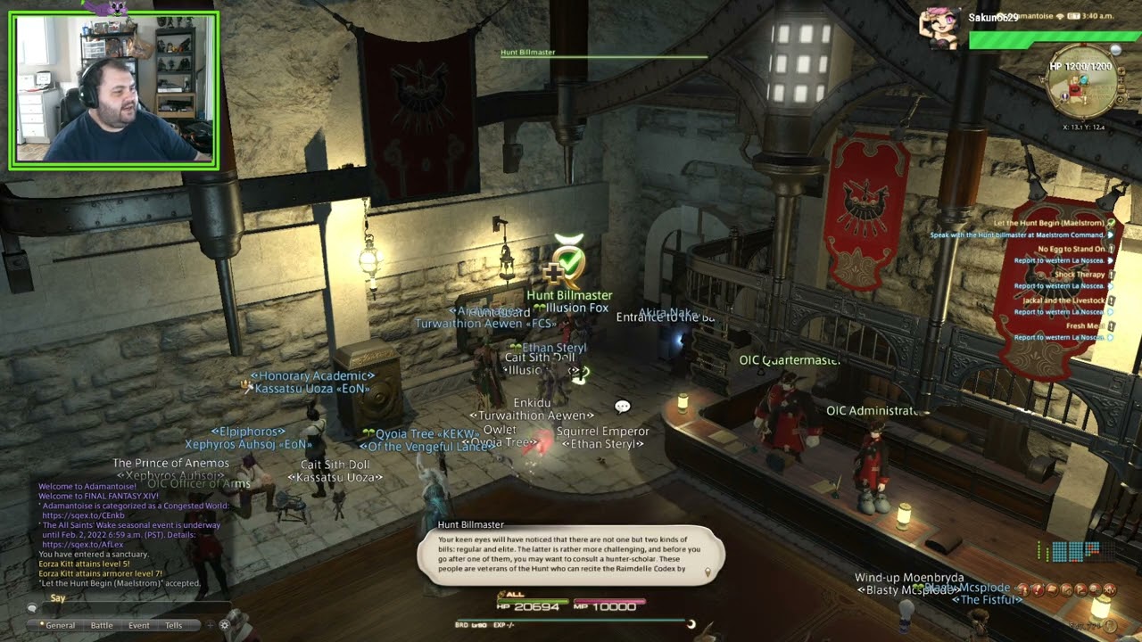 Let the Hunt Begin (Maelstrom) final fantasy xiv online - YouTube