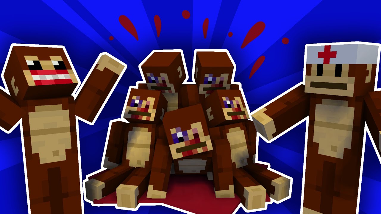 Five Little Monkeys: The Rap | A MINECRAFT Animation - YouTube