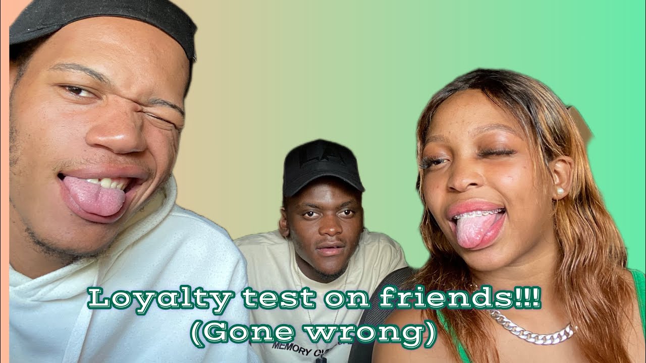 Testing the loyalty of my friends|||Girlfriend Pranks me( Almost got ...