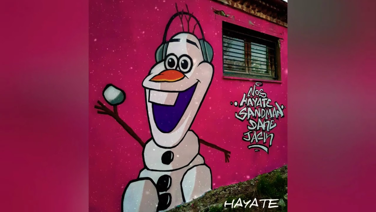 HAYATE- Olaf graffiti - YouTube