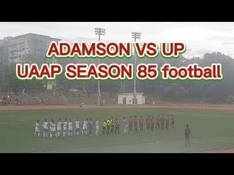 UAAP Season 85 Adamson VS UP 1st Half last 6 mins | Football game - YouTube