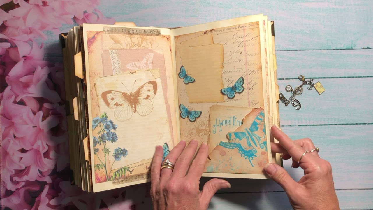 Altered Book Journal - YouTube