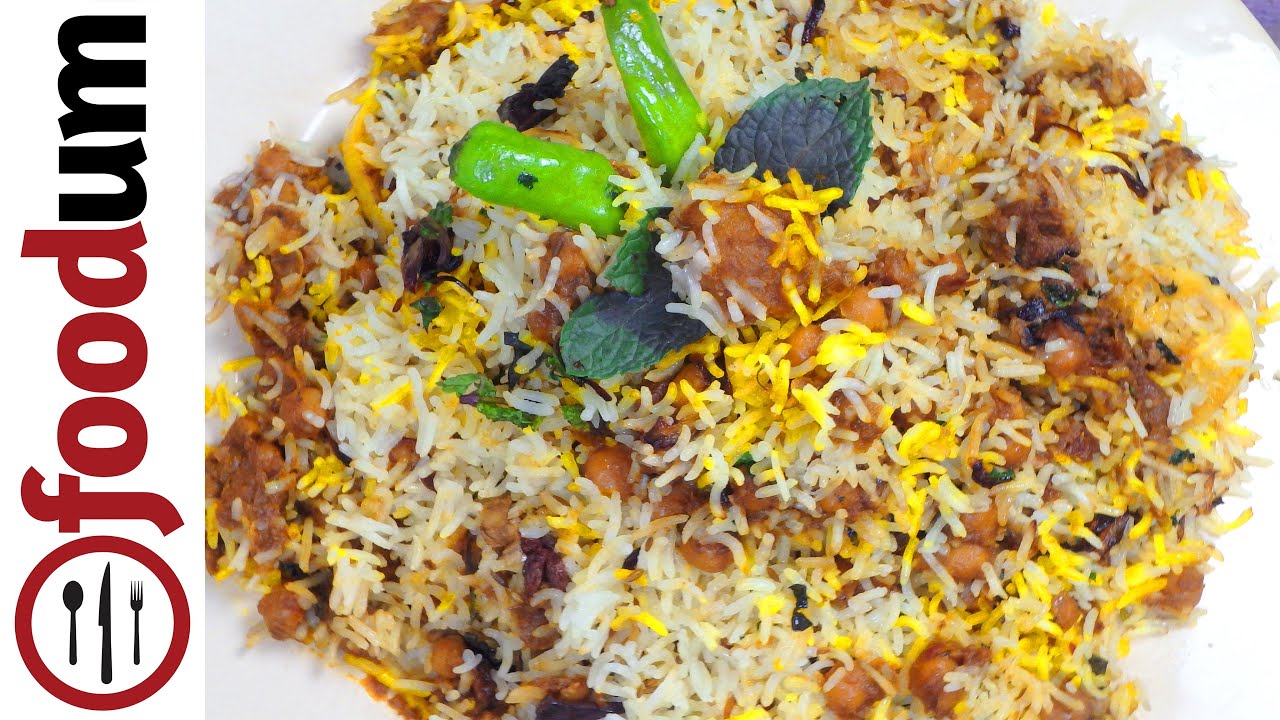 Chickpeas Rice Pakistani Pulao Recipe by Foodum #YourKithcenPartner ...